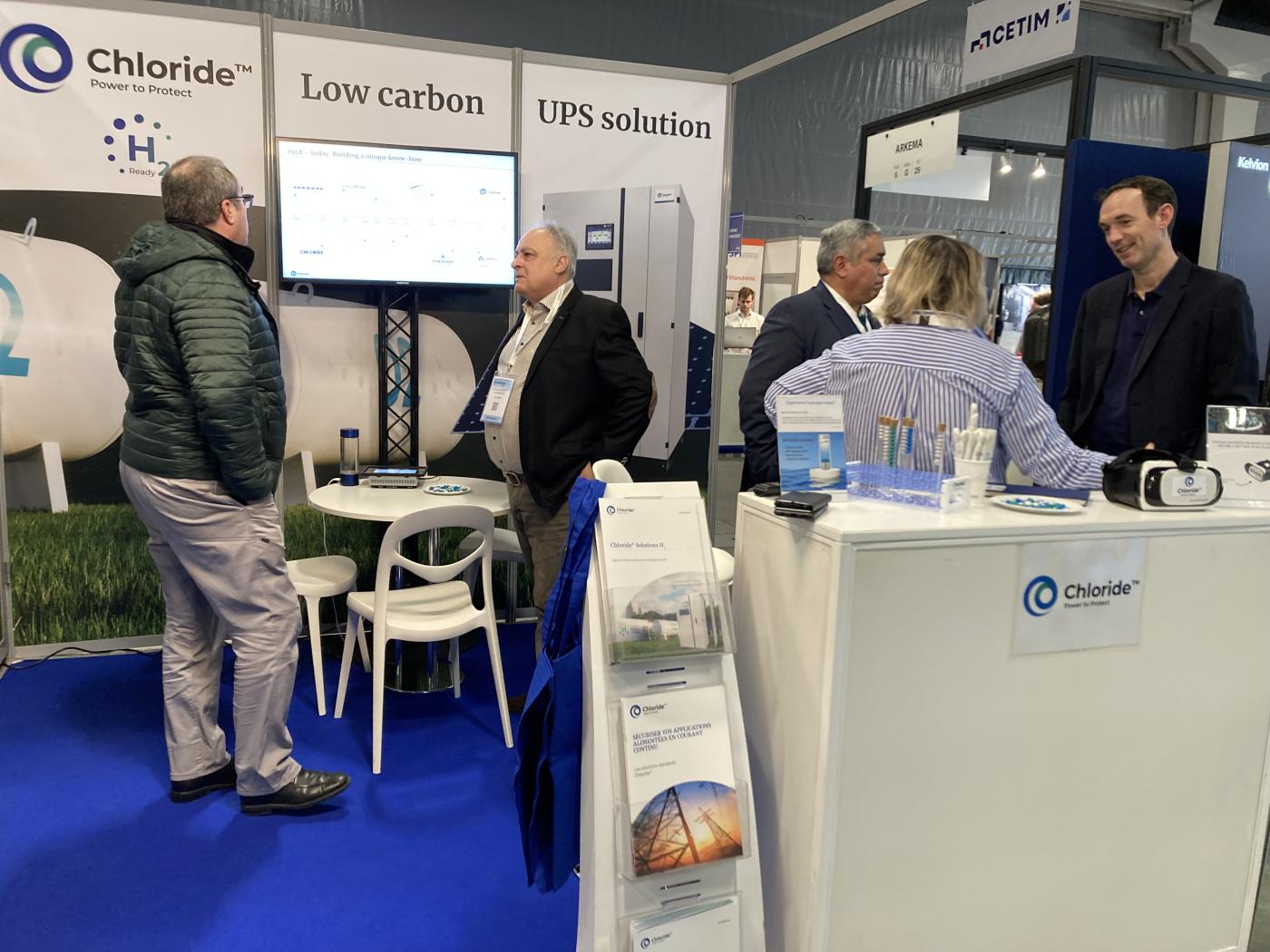 Chloride shines at Hyvolution Paris: Pioneering low-carbon UPS solutions